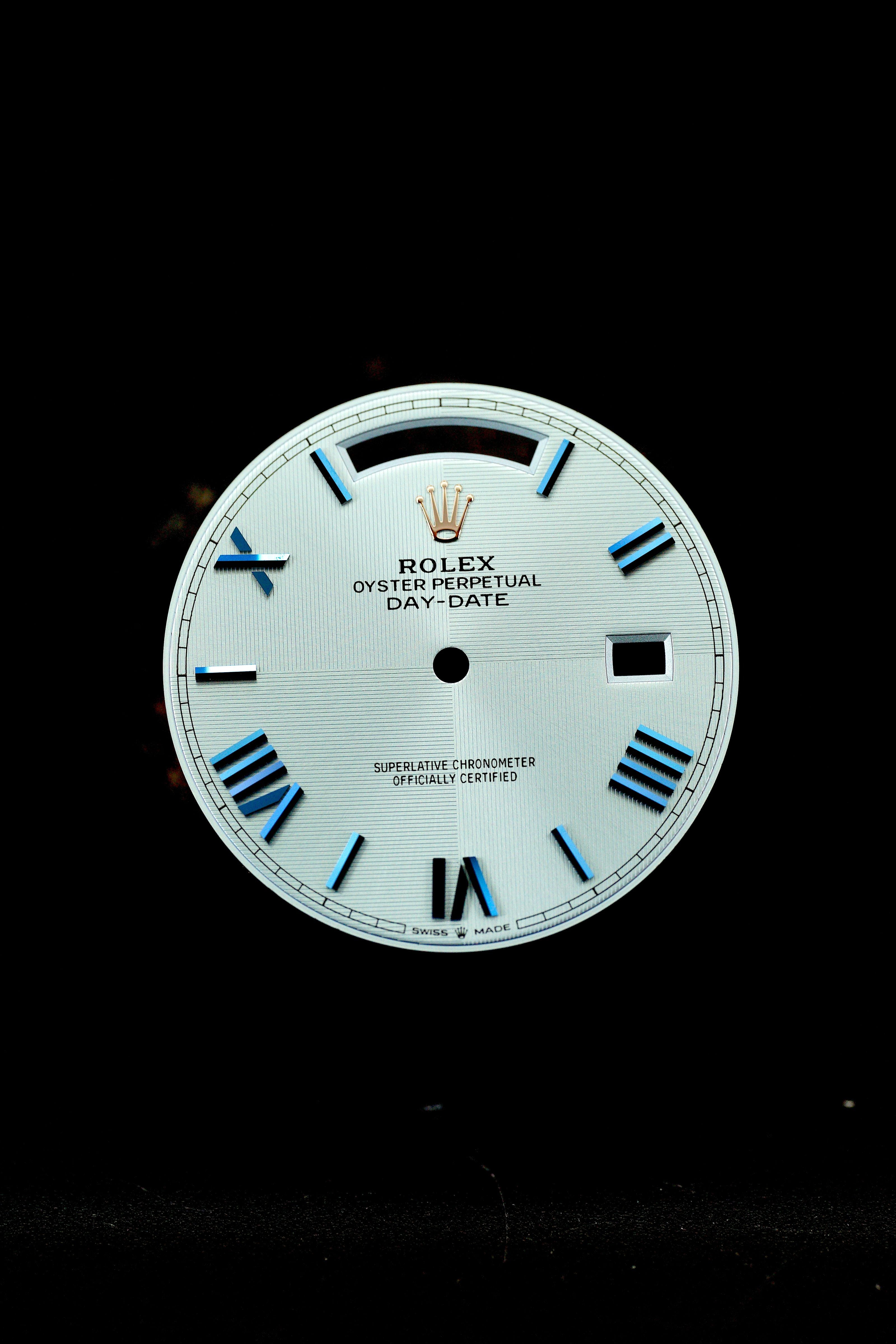 Rolex Ice Blue Dial for OP Day-Date 40 mm 228206 | 228396TBR ...