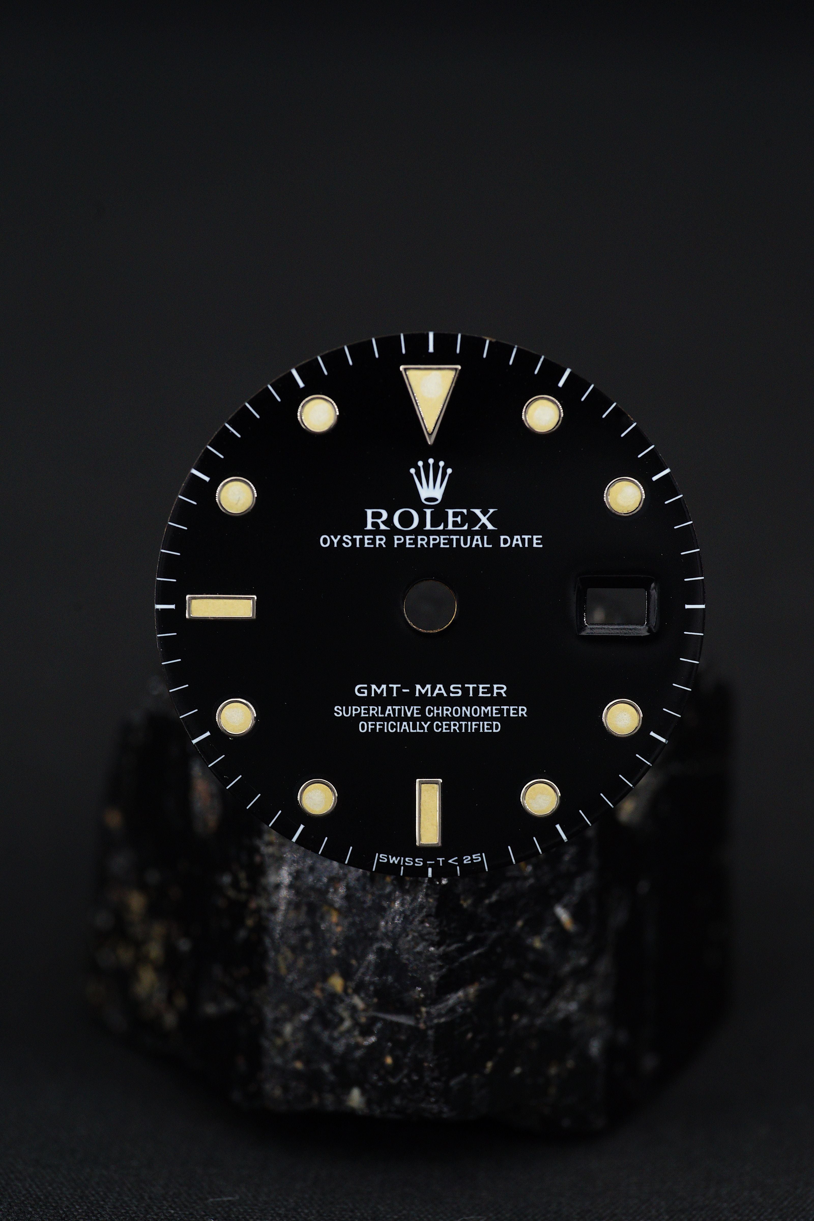 Rolex Dial for GMT-Master II 16750 | 16700 Tritium Pumpkin Patina ...