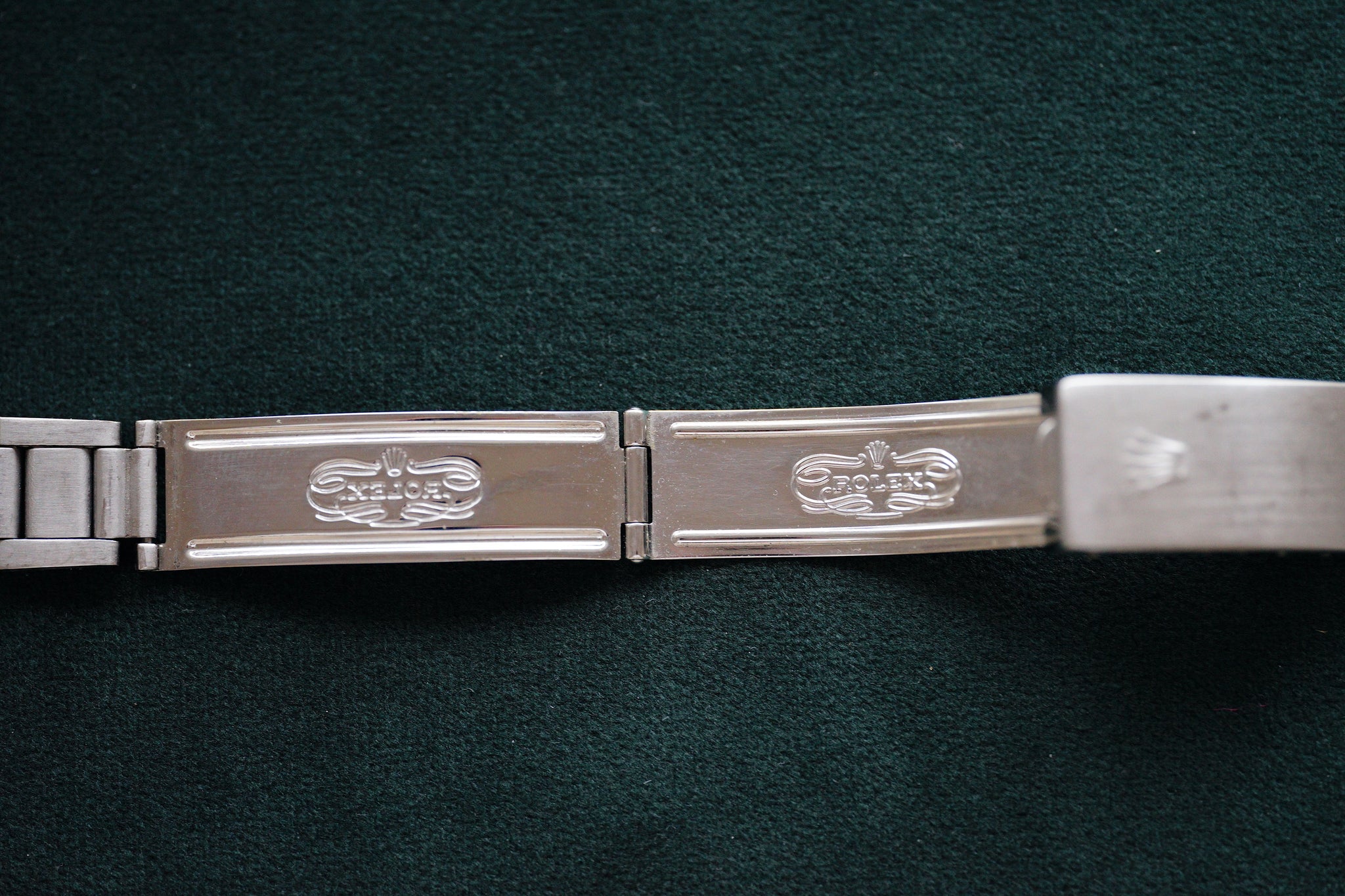 Rolex Oyster steel bracelet 7835/19 with 6/5 links and 357 endlinks ...